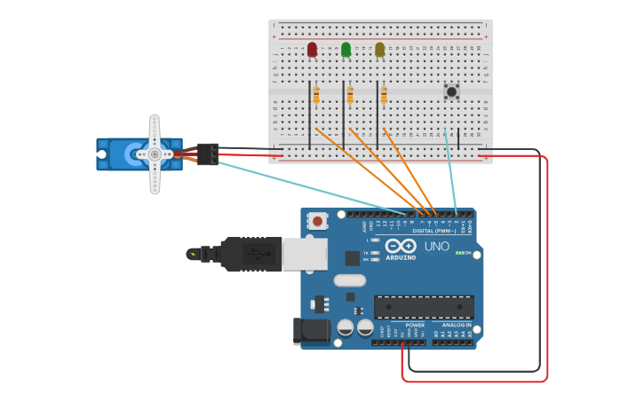 Circuit design ASCII Com - Tinkercad
