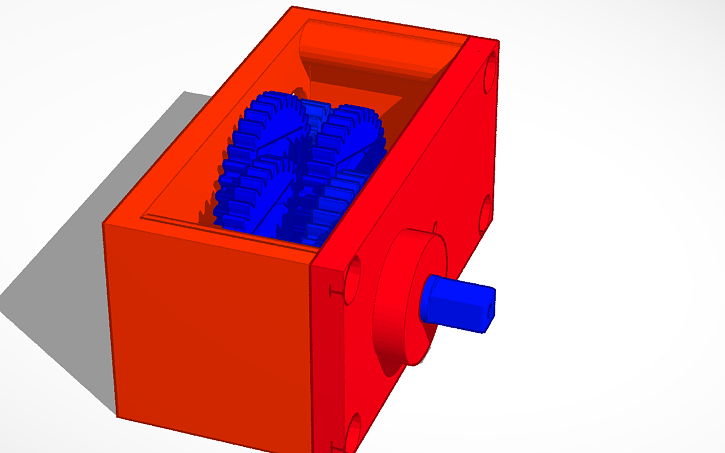 3D design OpenSpeed Precision Drive Gearbox - Tinkercad
