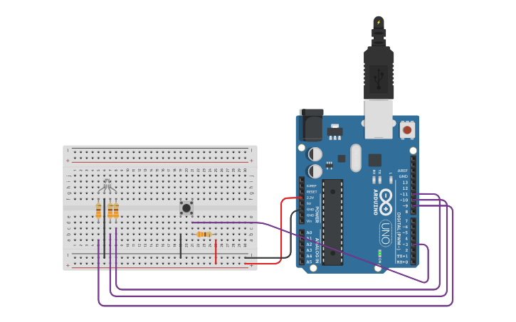 Circuit design Miriam Sandra Varela Rojas-lectura de un boton - Tinkercad