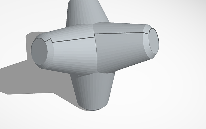 3D design Tetrapod - Tinkercad
