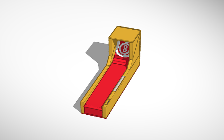 3D design Skee-Ball - Tinkercad