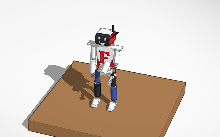3D design FAUZAAN THE HELPER - Tinkercad