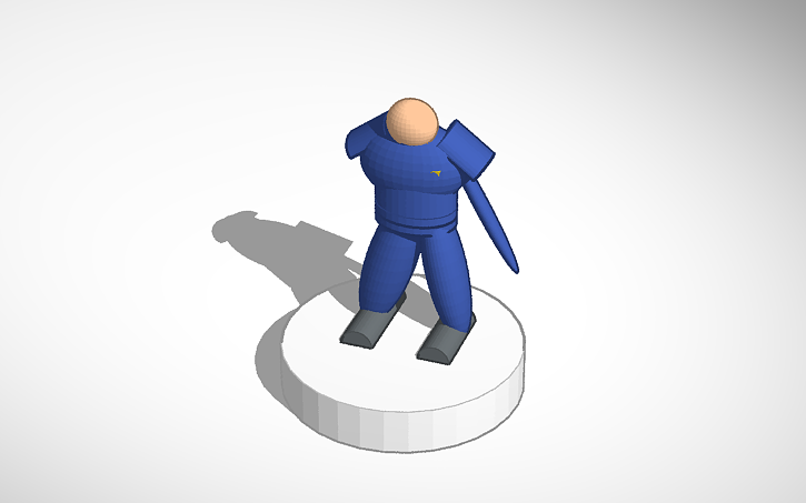 3D design Copy of cyborg gatling - Tinkercad