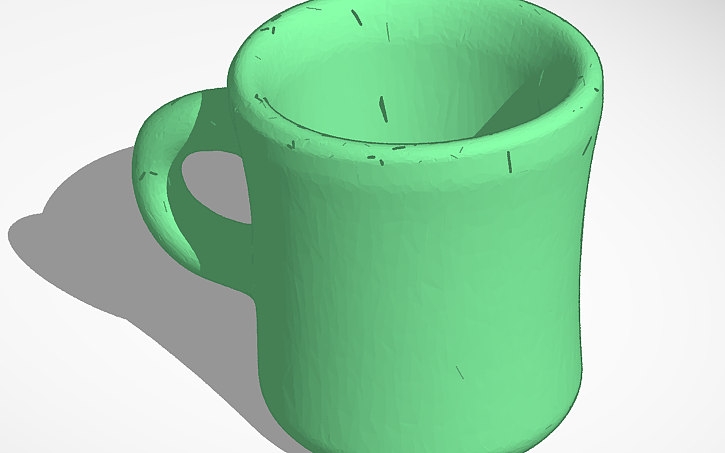 3D design Jadeite Mug - Tinkercad