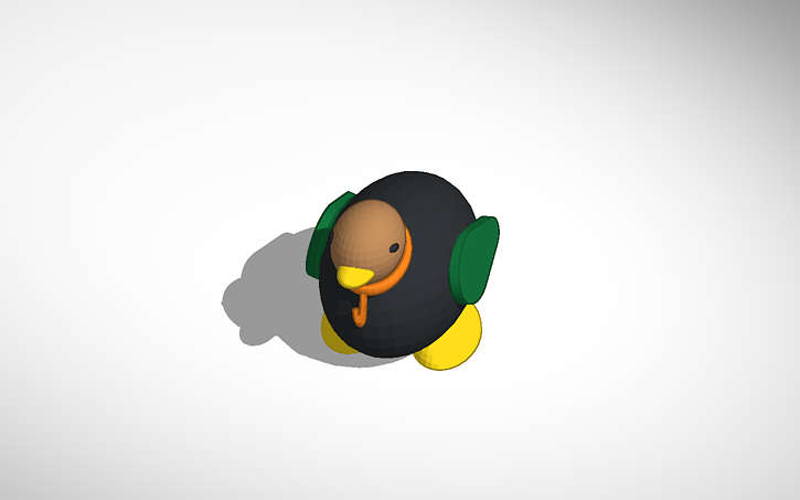 3D design Duck - Tinkercad