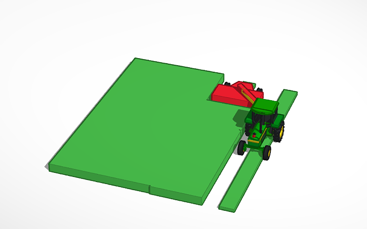 3D design Tractor - Tinkercad