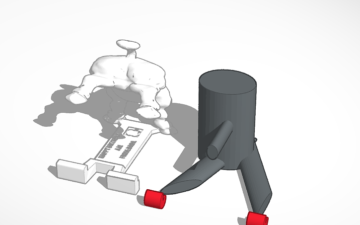 3D design Ipad Stand - Tinkercad