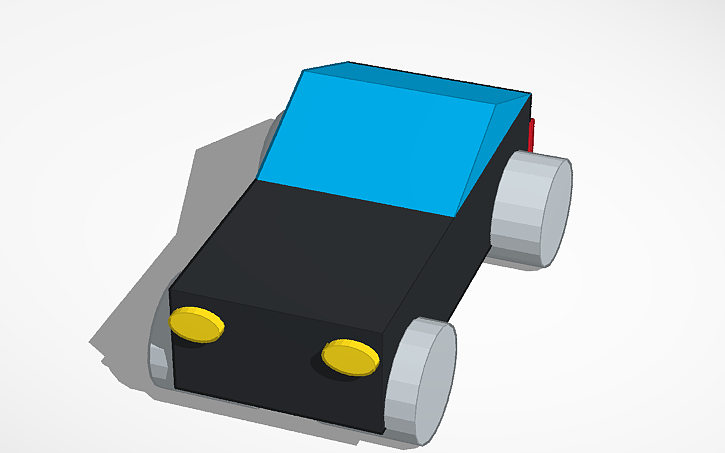 3D design Car - Tinkercad
