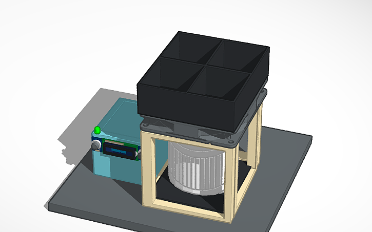 3d Design Air Pollution Monitoring Tinkercad