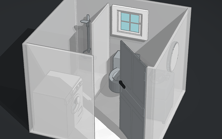 3D design Bath - Tinkercad