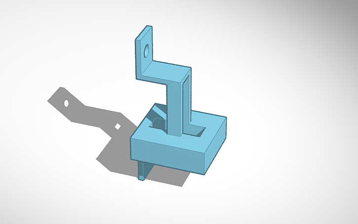 3D design Switch Holder_v2 - Tinkercad