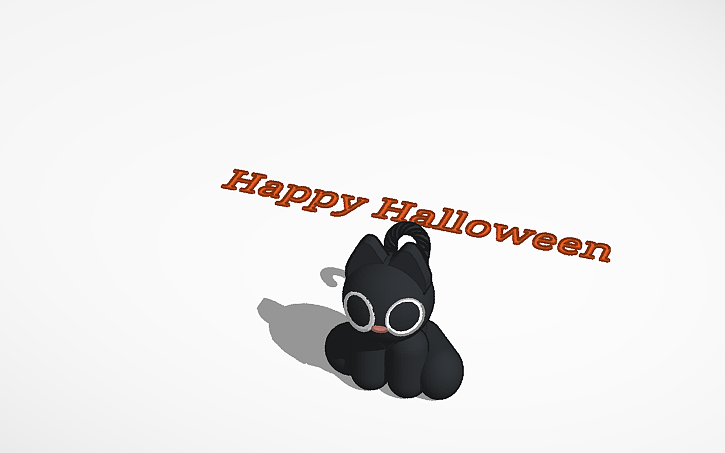 3D design derp cat Oct 30th - Tinkercad