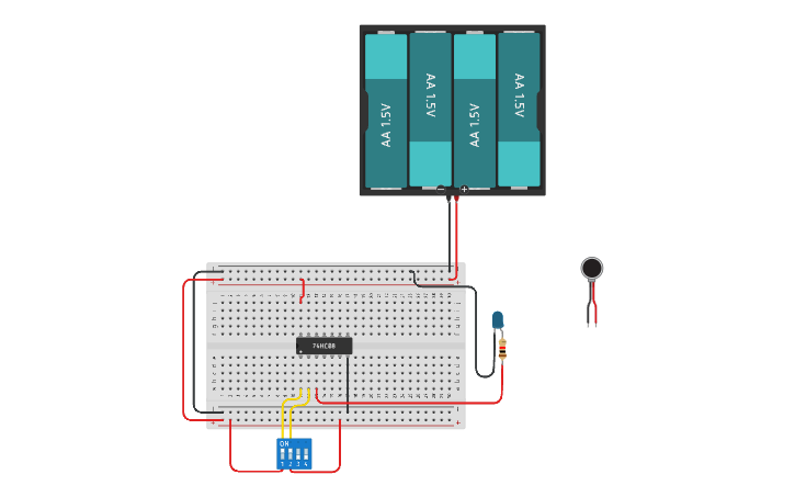 Circuit design Tugas 1 - Tinkercad