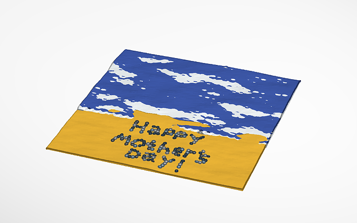 3D design Happy Mothers Day!!! - Tinkercad