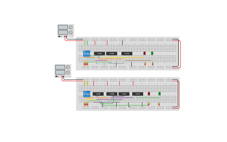 Circuit design Allan Mendoza Avila - Tinkercad