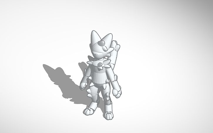 3D design furry - Tinkercad