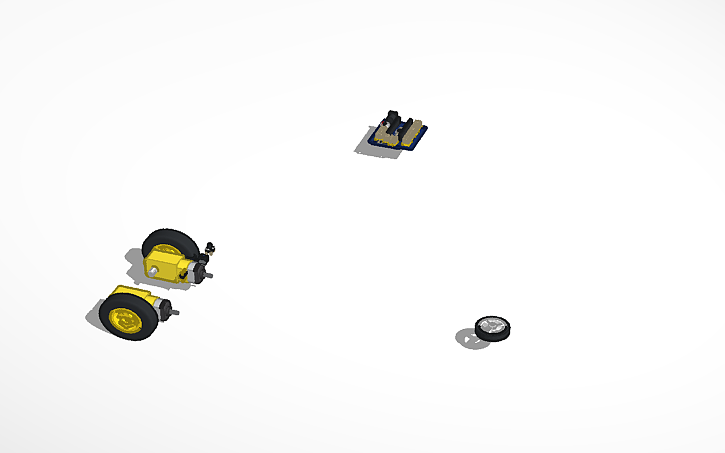 3d Design Kelompok 3 Line Follower Design Tinkercad