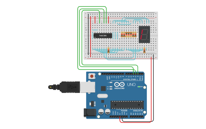 Circuit design Midterm exam skill - Tinkercad