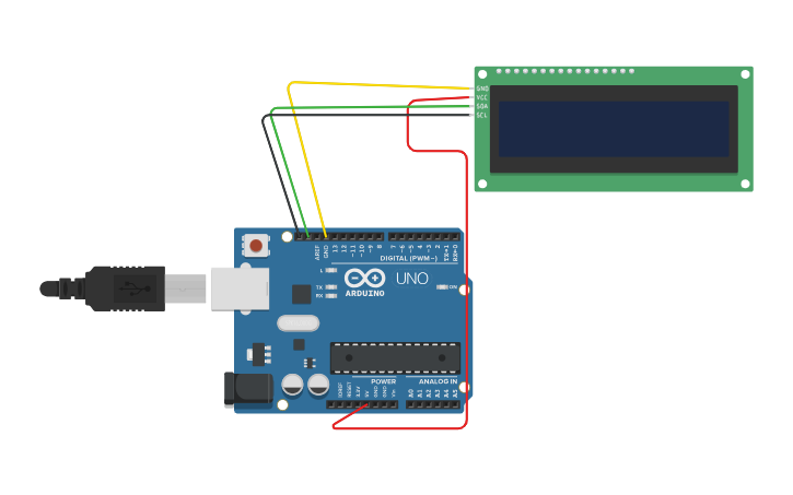 Circuit design PRAKTIKUM ELEKTRONIKA CIRCUIT 2 (20&28) - Tinkercad