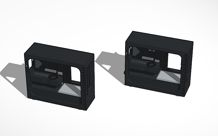 3D design cpu gamer 500 - Tinkercad