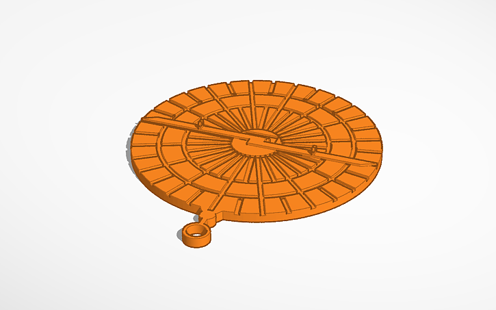 3D design First astrolabe - Tinkercad