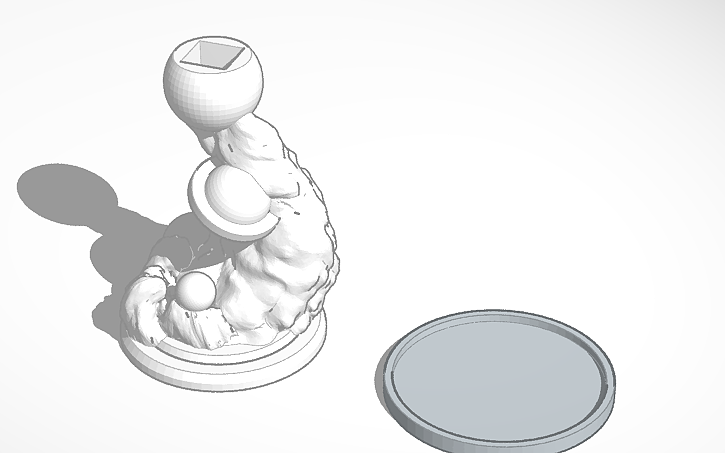 3D design Eclipse - second dawn for the galaxy - ship stands - Tinkercad