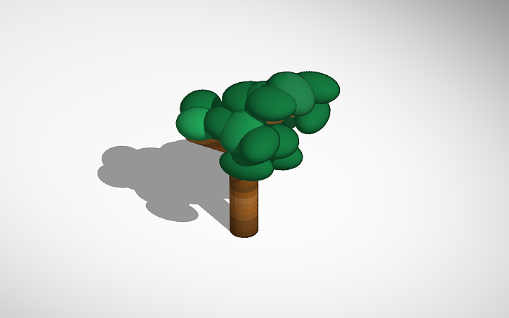3D design tree - Tinkercad