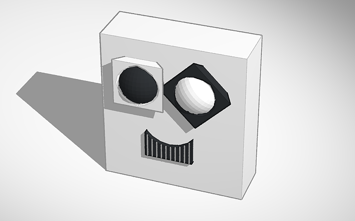 3D design CARDS HEAD TWIN BROTHER - Tinkercad