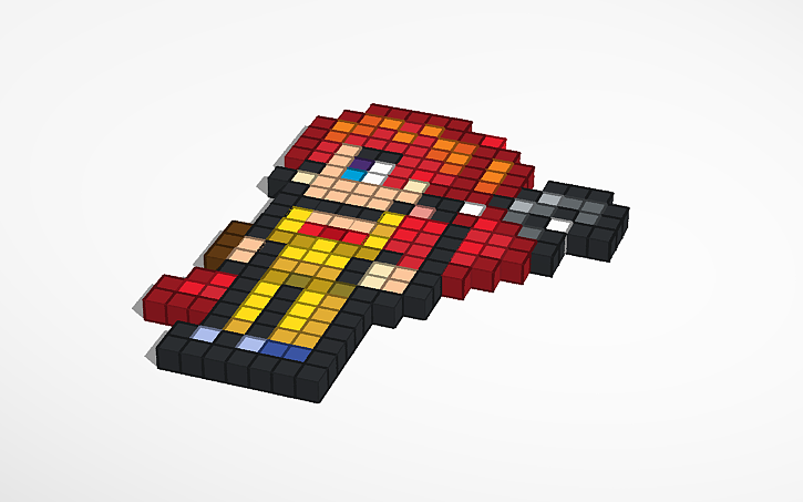 3D design The Mechanic from Terraria - Tinkercad