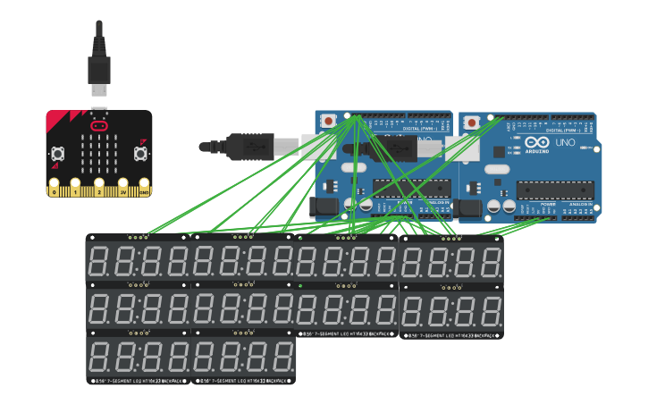 Circuit design rick roll - Tinkercad