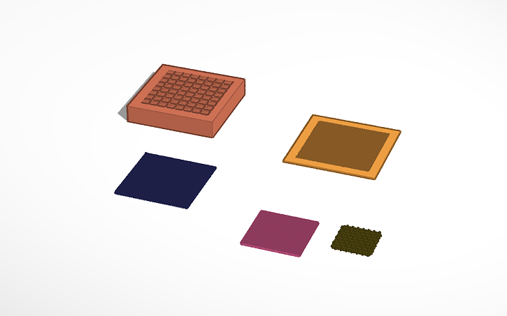 3D design mesh samples - Tinkercad