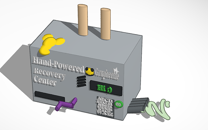3D design Hand-Powered Recovery Center (HPRC) Bfdi - Tinkercad