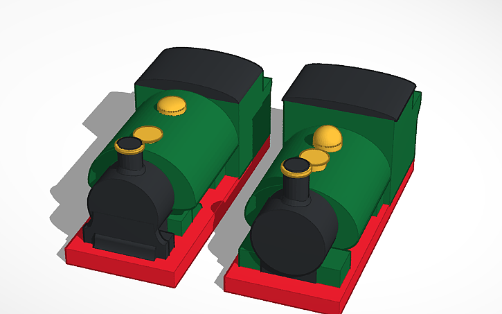 3D design TWR Awdry's Percy Models - Tinkercad