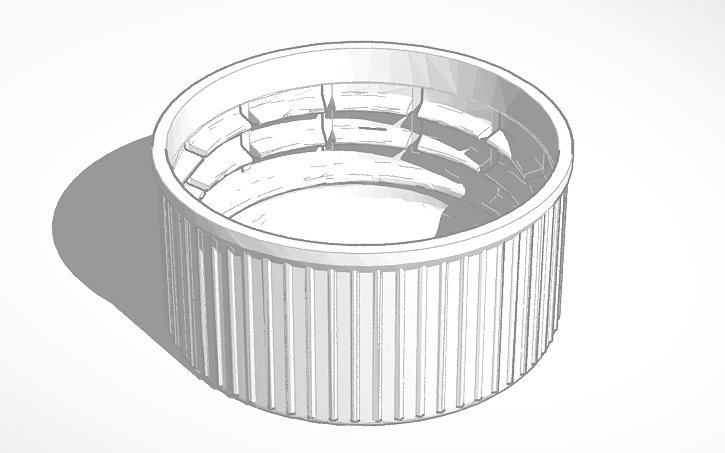 3D design Bottle Cap - Tinkercad