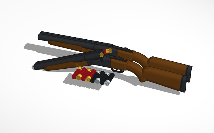3D design Shotgun - Tinkercad