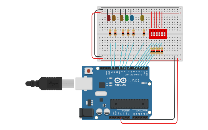 Circuit design Assignment 1 Ice Cream Machine - Tinkercad