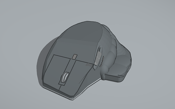 3D design MX master 3S-logitech - Tinkercad