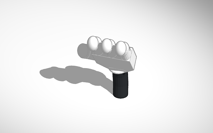 3D design A certain Cartoon hand - Tinkercad