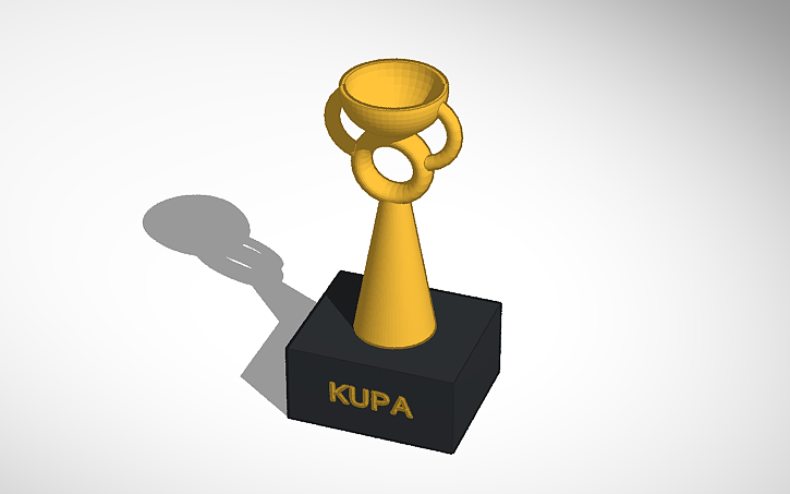 3D design Kupa - Tinkercad