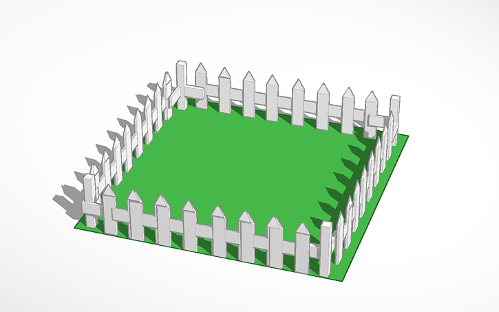 3D design joshuacole-fence - Tinkercad