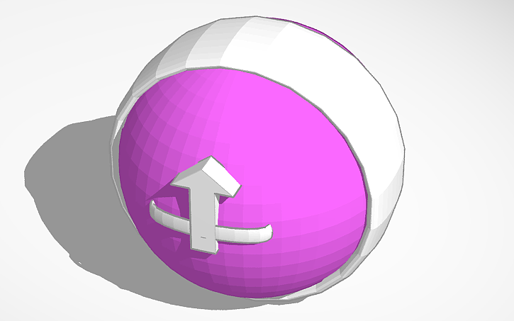 3D design Refined: Portal Ball - Tinkercad
