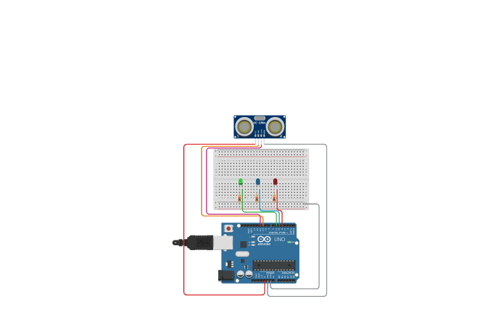 Circuit Design Wiring Water Level Sensor With Arduino Tinkercad 7350