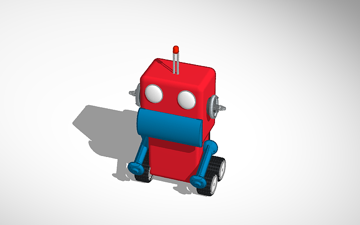 3D design Robot de juguete - Tinkercad