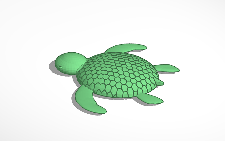 3D design Turtle - Tinkercad