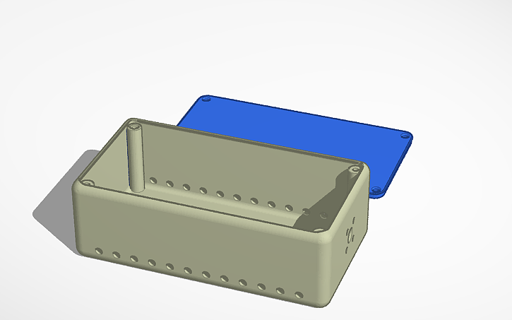 3D design Cobweb Box and Lid (Final) - Tinkercad