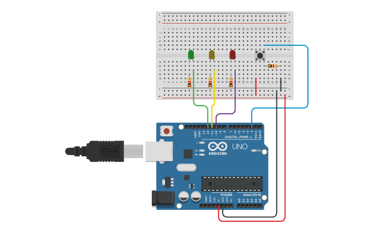Circuit design T4 Gordon Jordan - Tinkercad
