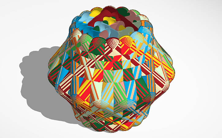 3D design kalidescope vase - Tinkercad
