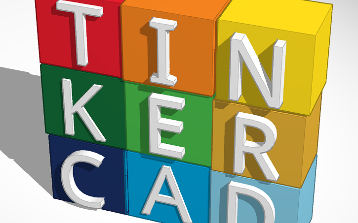 3D design Tinker Cad Logo - Tinkercad