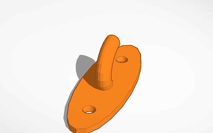 3D design Hook - Tinkercad