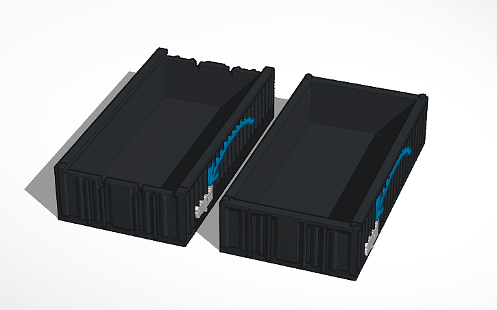 3D design Trackmaster Amazon Containers - Tinkercad